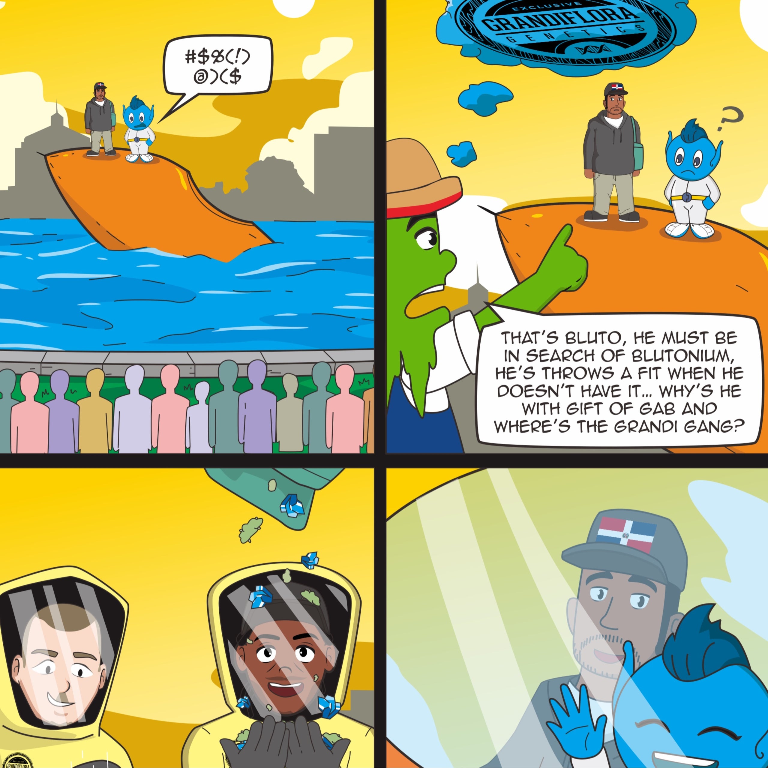 Grandiflora Genetics Blutonium - Oakland Piff (High80) 10 seed pack ...